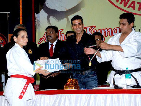 Akshay Kumar at the finale of the Karate Championship | Photo Of Mr ...