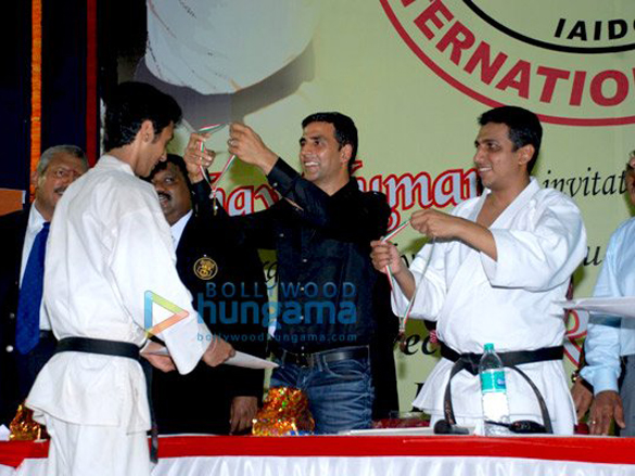 Akshay Kumar at the finale of the Karate Championship | Photo Of Mr ...