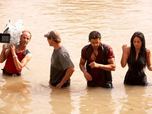 on-the-sets-of-kites-11 | Kites 2010 On The Set - Bollywood Hungama