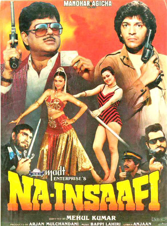 Na-Insaafi Movie: Review | Release Date (1989) | Songs | Music | Images ...