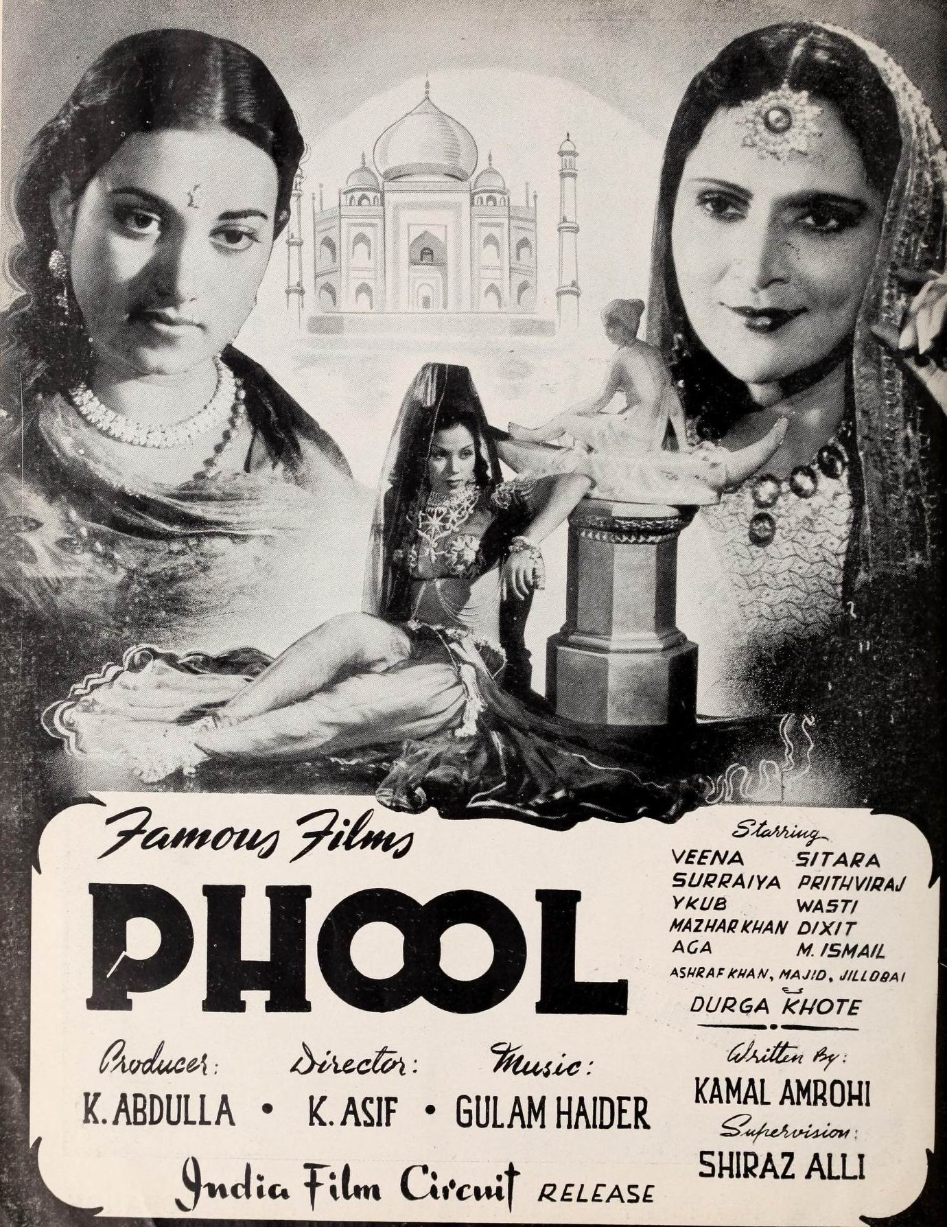 Phool Movie: Review | Release Date (1945) | Songs | Music | Images ...