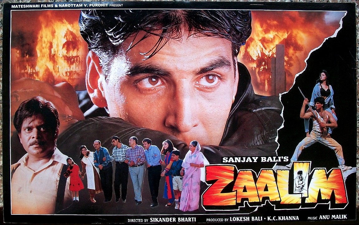 Zaalim Movie: Review | Release Date (1994) | Songs | Music | Images ...