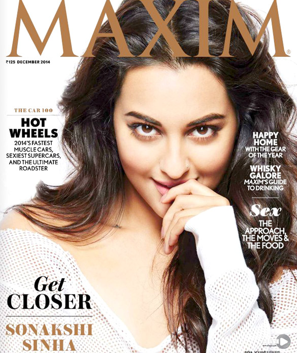 Sonakshi Sinha On the Cover - Bollywood Hungama