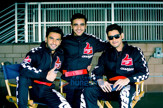 Check out: Ranveer Singh shoots a TV commercial with South superstar ...