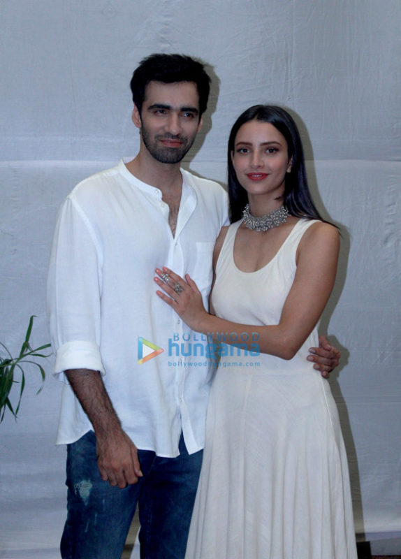 Tripti Dimri and Avinash Tiwari snapped during media interactions for the film ‘Laila Majnu ...