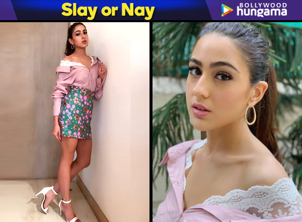 Slay or Nay: Sara Ali Khan in an INR 5700/-Madison on Peddar shirt with ...