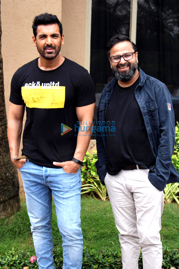 Photos: John Abraham & director Nikhil Advani snapped during Batla House promotions | Parties ...