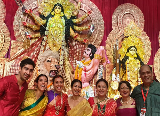 Kajol, Rani Mukerji, and Ayan Mukerji get together with family for ...