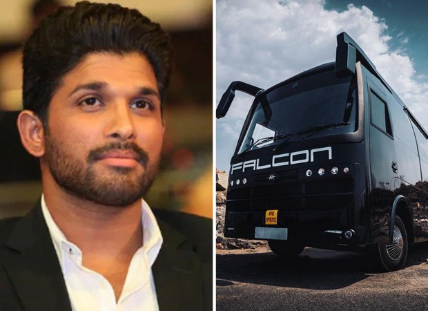 Allu Arjun’s vanity van Falcon meets with an accident : Bollywood News ...