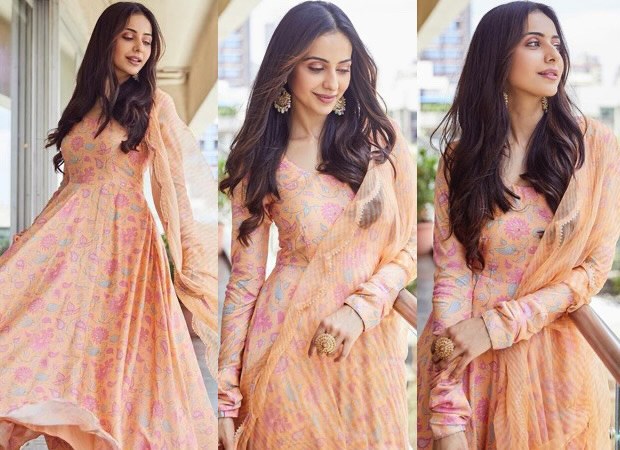 Rakul Preet looks radiant in anarkali dress worth Rs. 11,400 for Konda ...