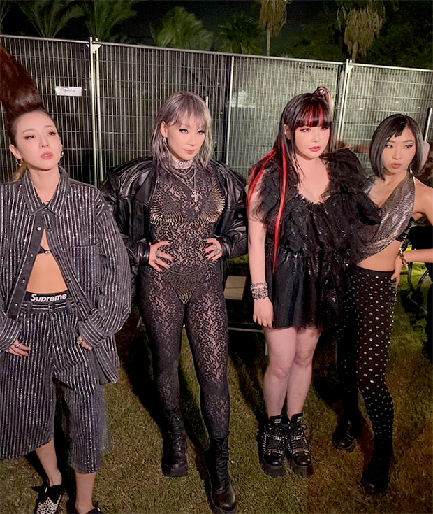 K-pop group 2NE1 surprises fans by reuniting for a petformance at ...