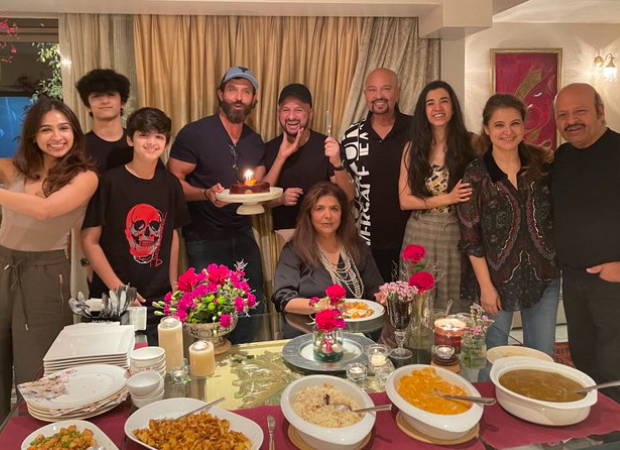 Saba Azad joins boyfriend Hrithik Roshan and his family for birthday ...