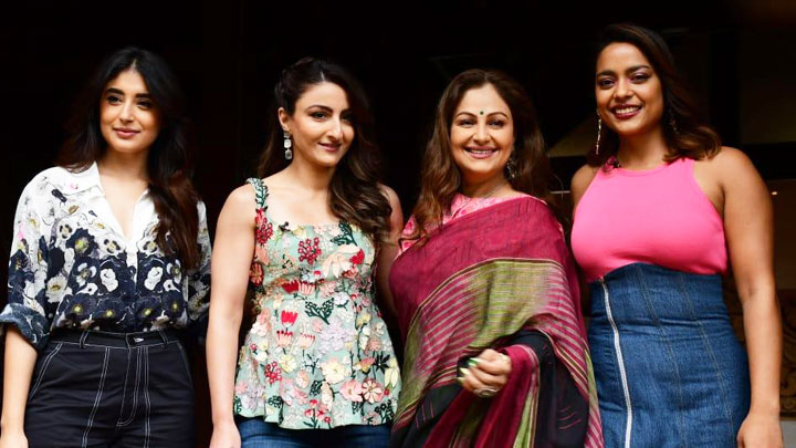 Hush Hush cast showcases girl power, Ayesha Jhulka, Soha Ali Khan ...