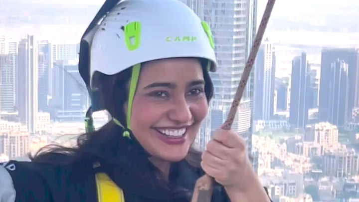 Neha Sharma shows off her adventurous side - Bollywood Hungama