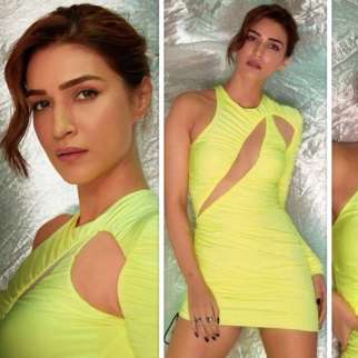 Kriti Sanon aces her fashion game with David Koma neon mini dress and ...