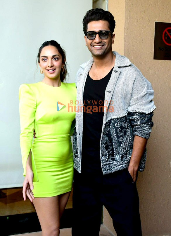 Photos Vicky Kaushal, Kiara Advani, Shashank Khaitan snapped promoting their film Govinda Naam ...