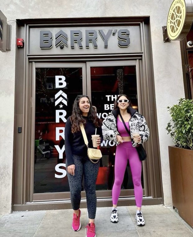 Sara Ali Khan keeps it toasty and sporty in monotone athleisure wear ...