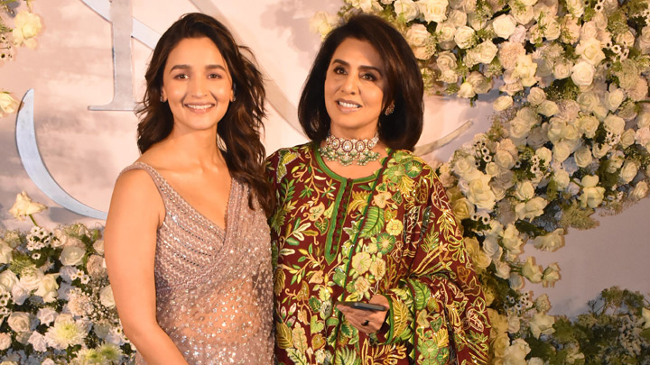 Alia Bhatt and Neetu Singh have a cute moment at Sidharth-Kiara's ...