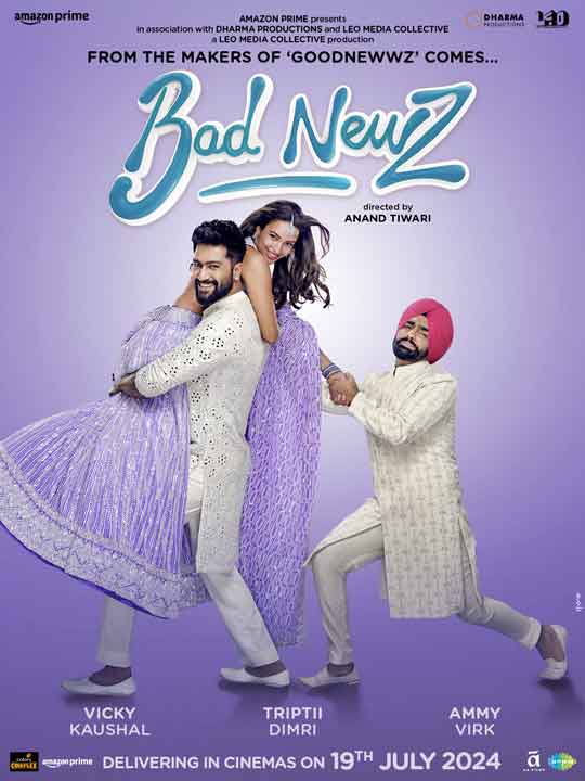 Bad Newz Movie: Review | Release Date (2024) | Songs | Music | Images ...