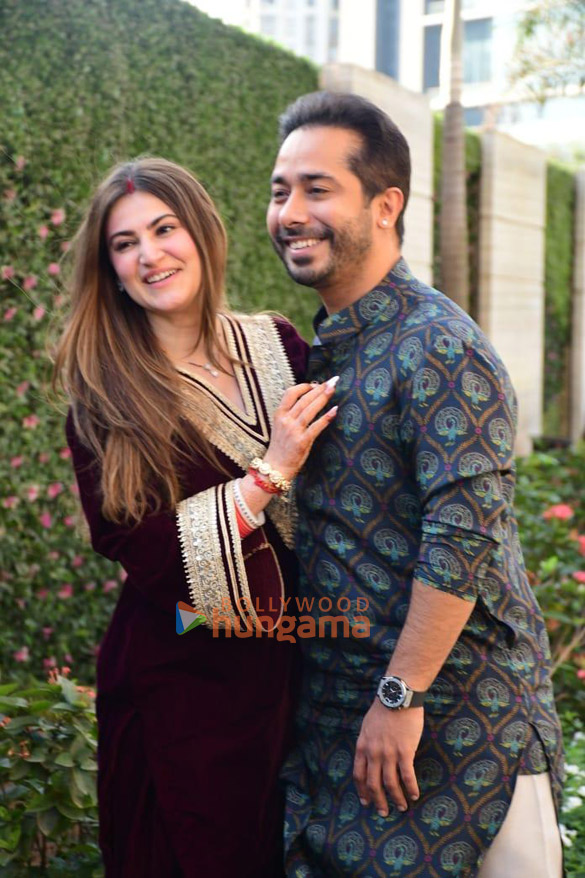 Photos Newly weds Abhishek Pathak and Shivaleeka Oberoi snapped outside ...