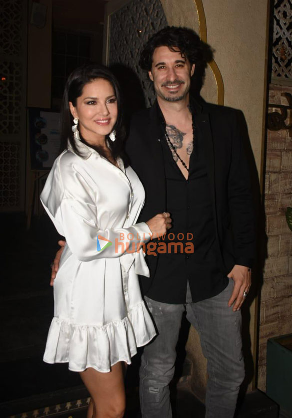 Photos Sunny Leone and Daniel Weber snapped on a dinner date on ...