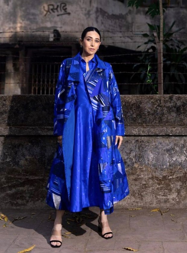 The only midweek blues we want are the ones worn by Karisma Kapoor in ...