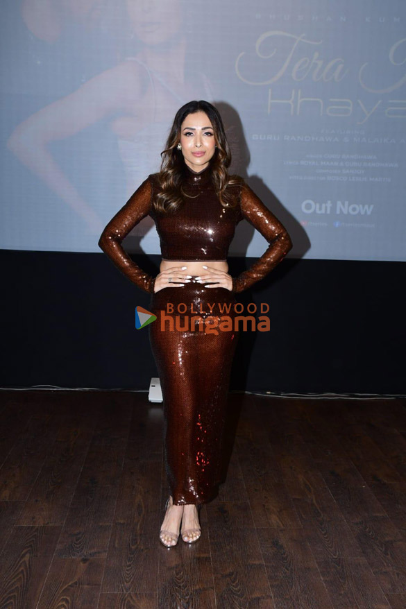 Photos Malaika Arora and Guru Randhawa grace the launch of their song ...