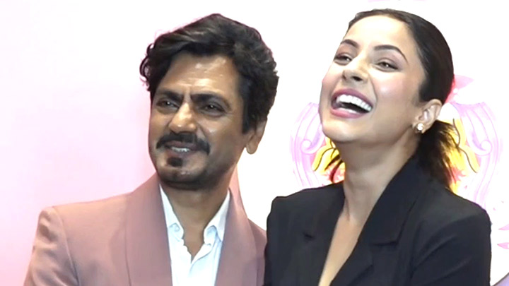 Nawazuddin Siddiqui and Shehnaaz Gill's fun banter as they pose ...