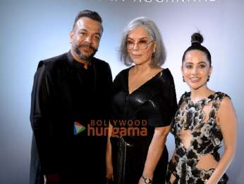 Photos: Uorfi Javed and Zeenat Aman snapped with fashion designer Amit ...