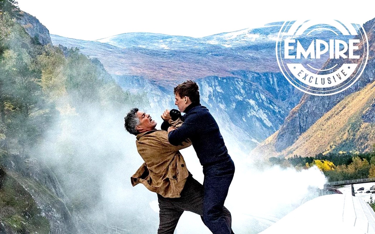 Tom Cruise fights Esai Morales on top of speeding train in jaw-dropping ...