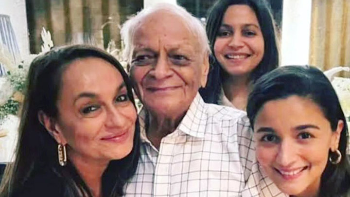 Alia Bhatt fondly remembers her grand father as she shares an old video ...