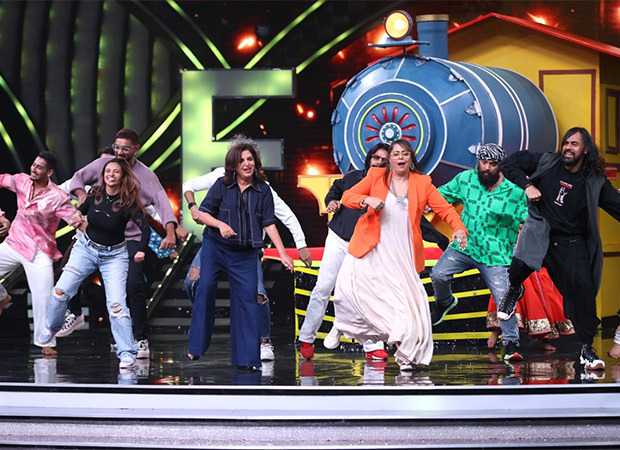 Farah Khan performs on ‘Chaiyya Chaiyya’ on the sets of India’s Best ...