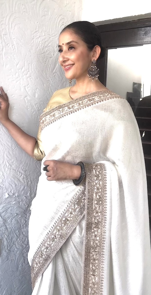 Manisha Koirala flaunts her ethereally beautiful sarees and salwar ...