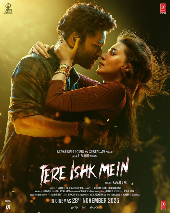 Tere Ishk Mein Movie: Review | Release Date (2025) | Songs | Music ...