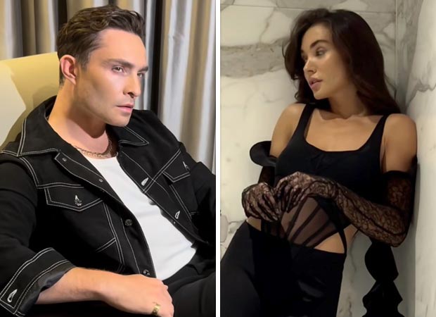 Ed Westwick and Amy Jackson weave their sartorial magic in black as ...