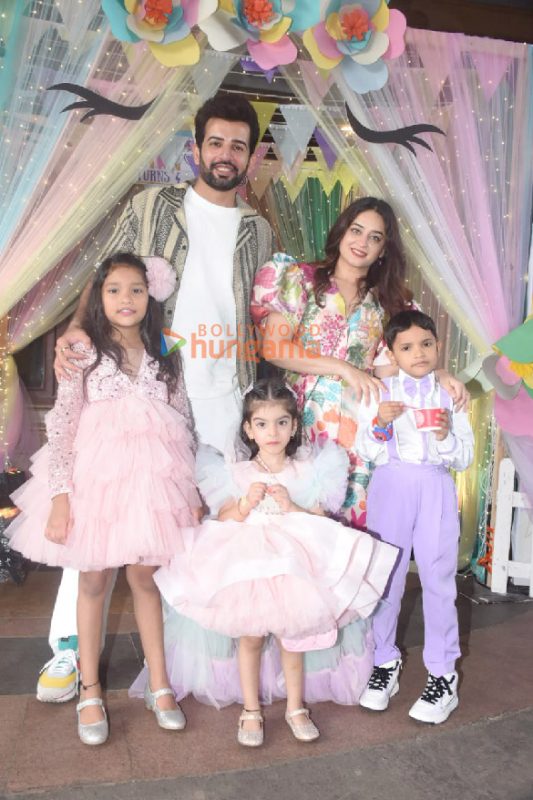 Photos: Celebs attend the birthday bash of Jay Bhanushali and Mahhi Vij’s daughter Tara ...
