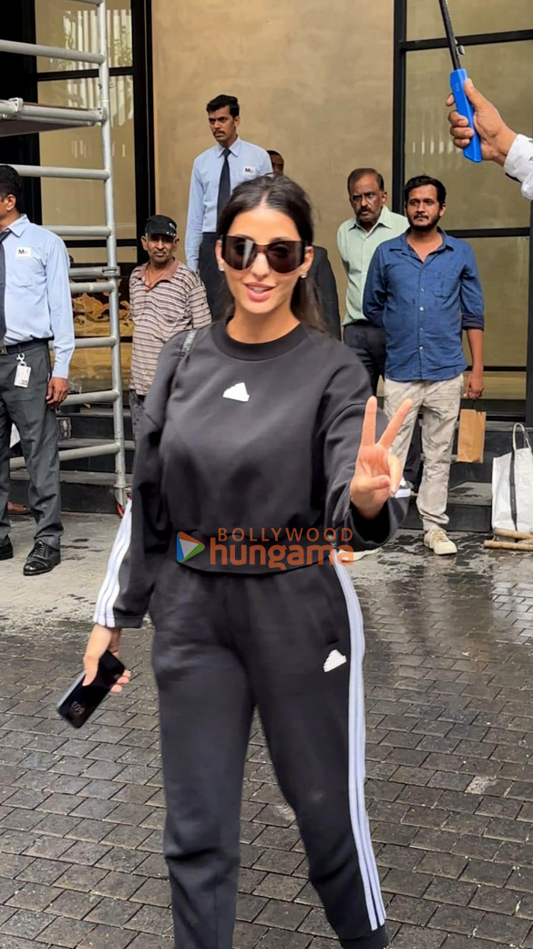 Photos: Nora Fatehi snapped at the Excel Entertainment office | Parties ...