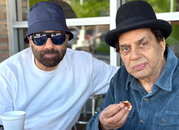 Sunny Deol offers a glimpse of Pizza time with dad Dharmendra in the US ... Sunny Deol offers a glimpse of Pizza time with dad Dharmendra in the US ...