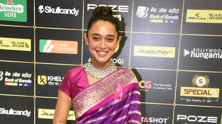 Absolutely slaying the saree, Sayani Gupta at BH OTT India Fest ...