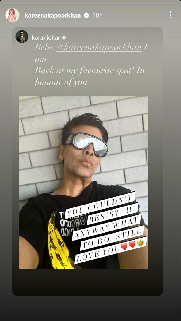 Karan Johar Returns To His Iconic Selfie Spot Pays Homage To Kareena