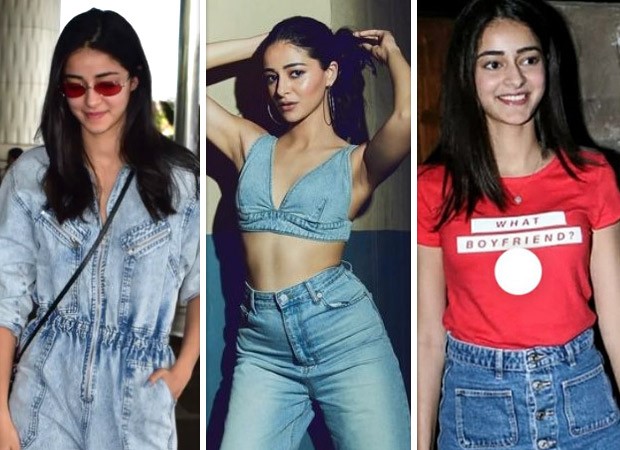 Ananya Panday’s youthful denim delight: Crafting effortless street style statements : Bollywood ...