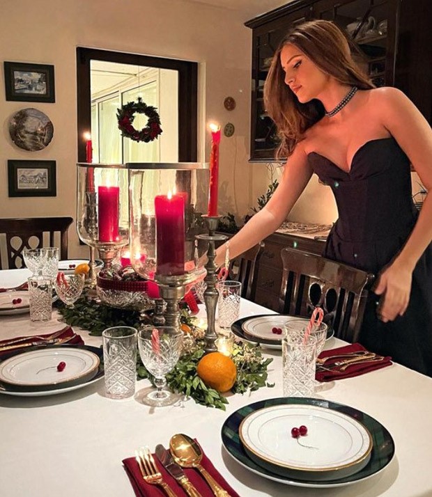 Tara Sutaria elevated her Christmas gathering into a fashion spectacle ...