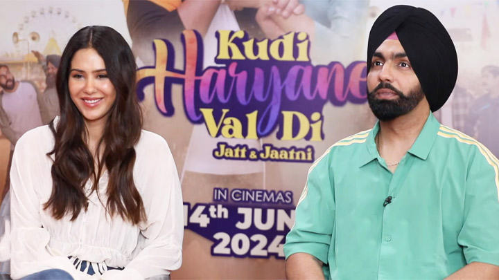 Sonam Bajwa & Ammy Virk on Family Oriented films, Learning Haryanvi ...