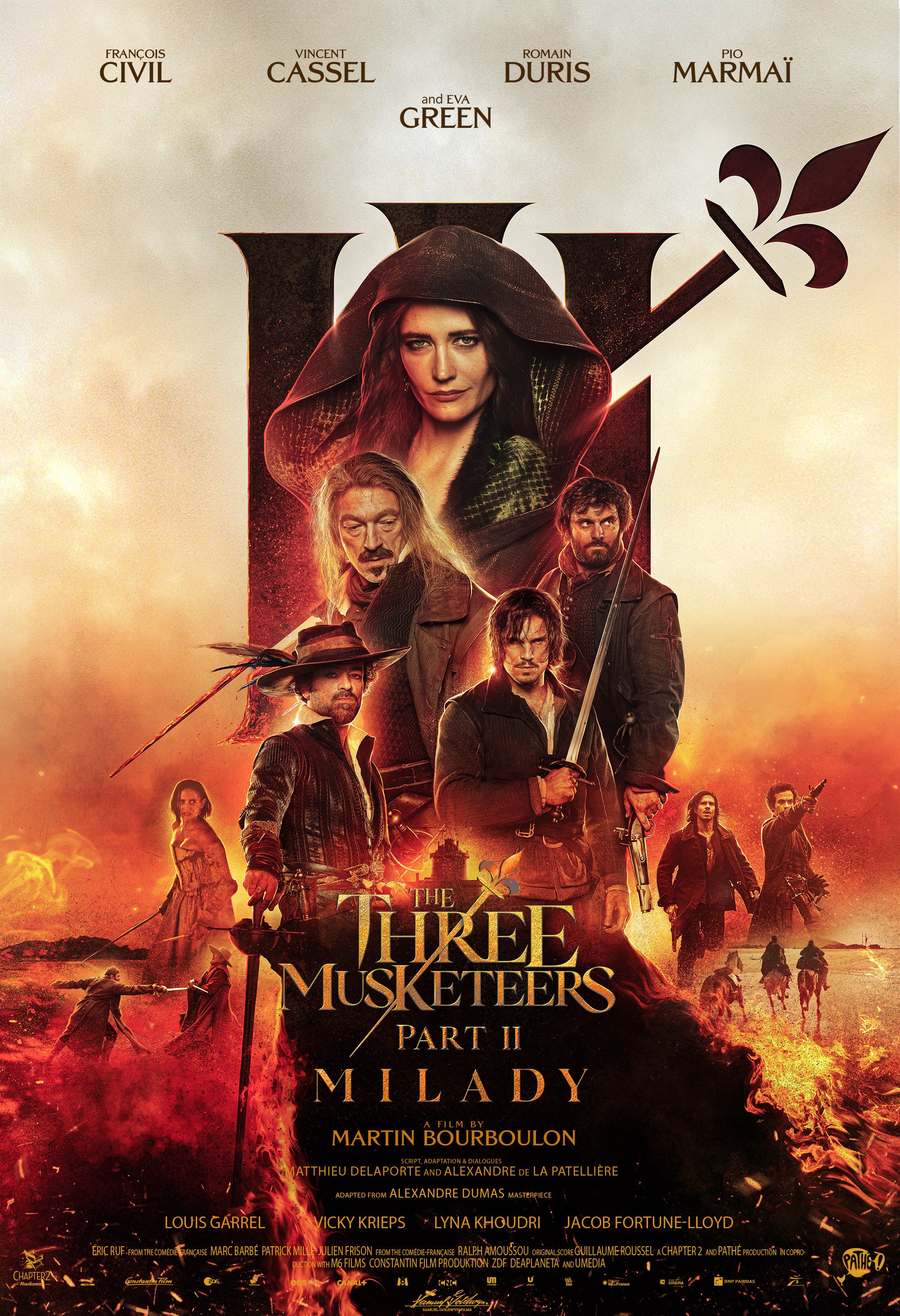 The Three Musketeers: Milady (English) Movie: Review | Release Date ...