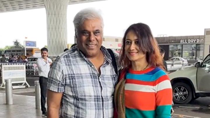 Powerhouse of talent! Ashish Vidyarthi with wife at the airport ...