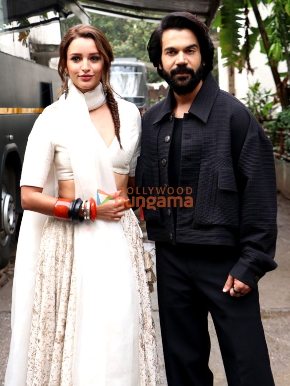 Photos: Triptii Dimri and Rajkummar Rao snapped promoting their film ...