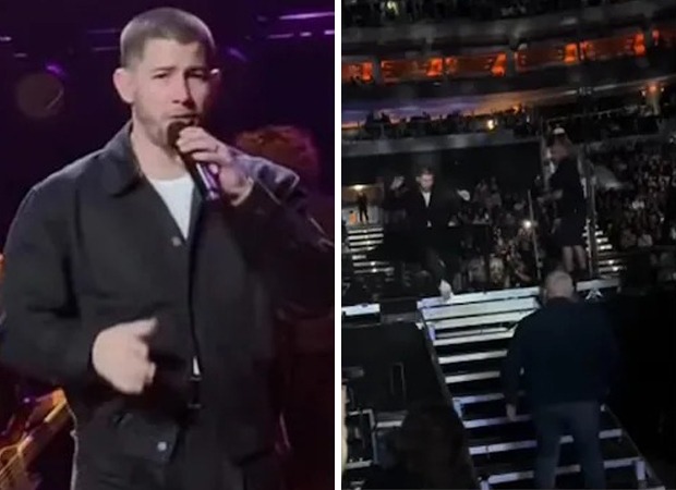 Nick Jonas runs off stage at Jonas Brothers’ concert in Prague after ...