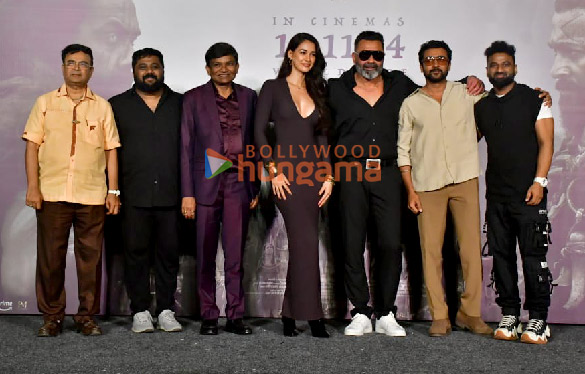 Photos: Suriya, Bobby Deol, Disha Patani and others were snapped at Kanguva press conference ...