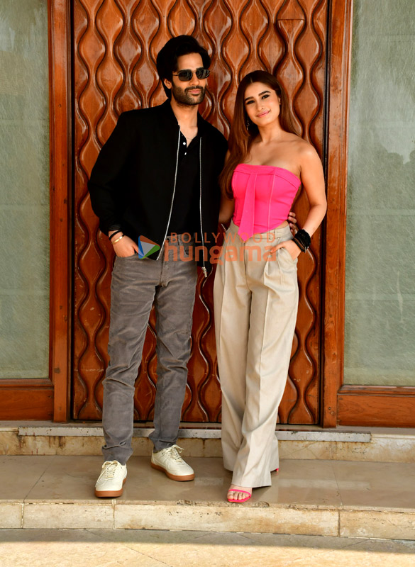 Photos Aaman Devgan and Rasha Thadani snapped at Azaad promotions (1 ...