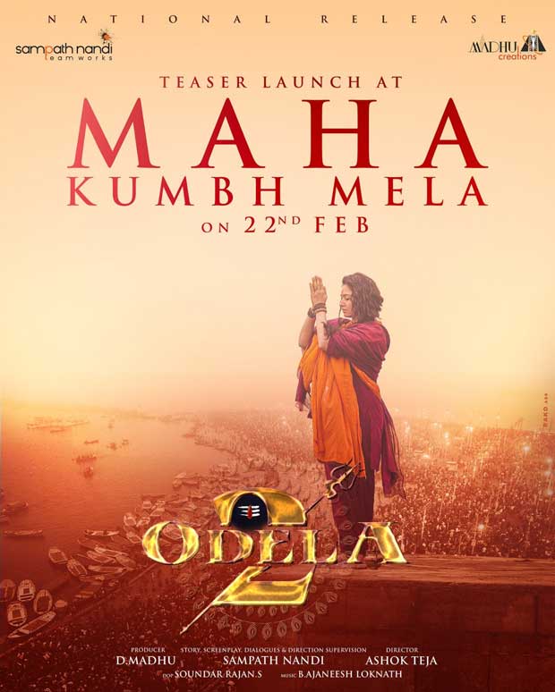 Tamannaah Bhatia to launch Odela 2 teaser in Maha Kumbh Mela on Feb 22 ...